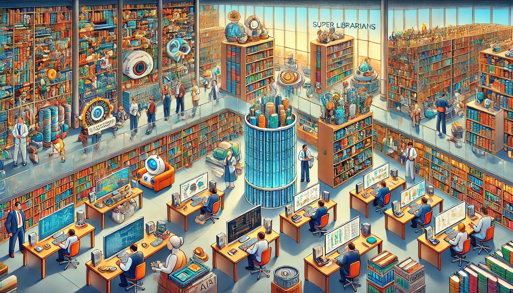 Understanding AI: Using Librarians as an Analogy - Lowry On Leadership